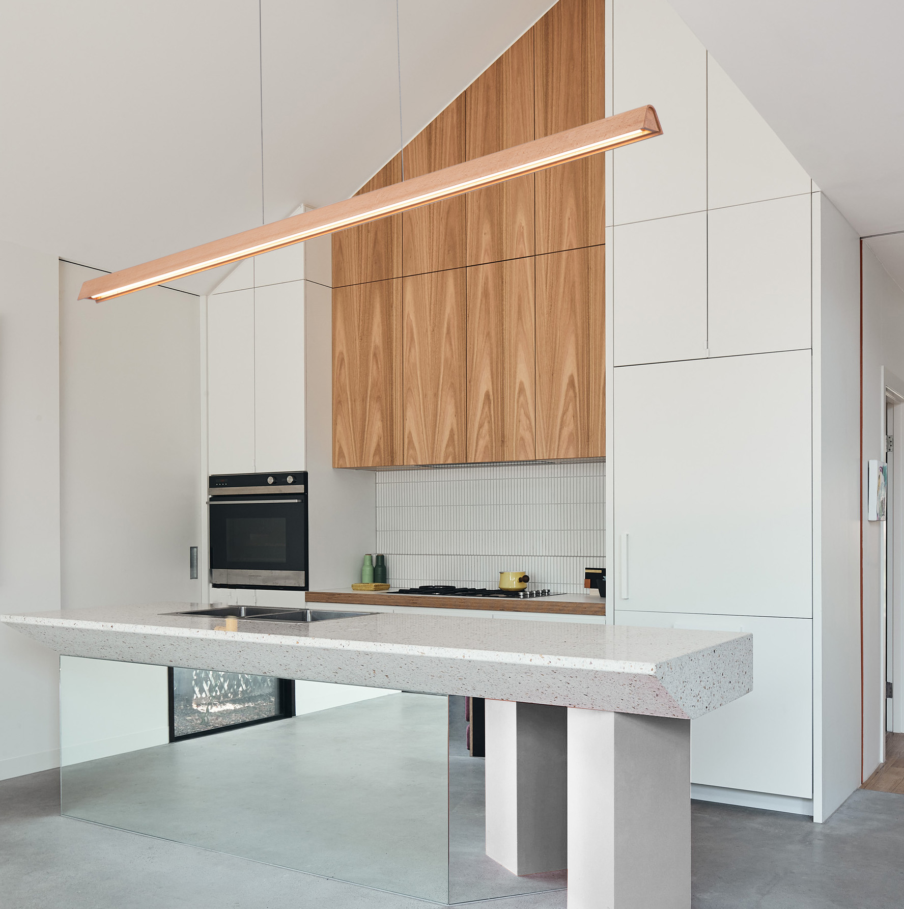 Timber LED Linear Pendant Lamp - Wood friends lighting - specialize in ...