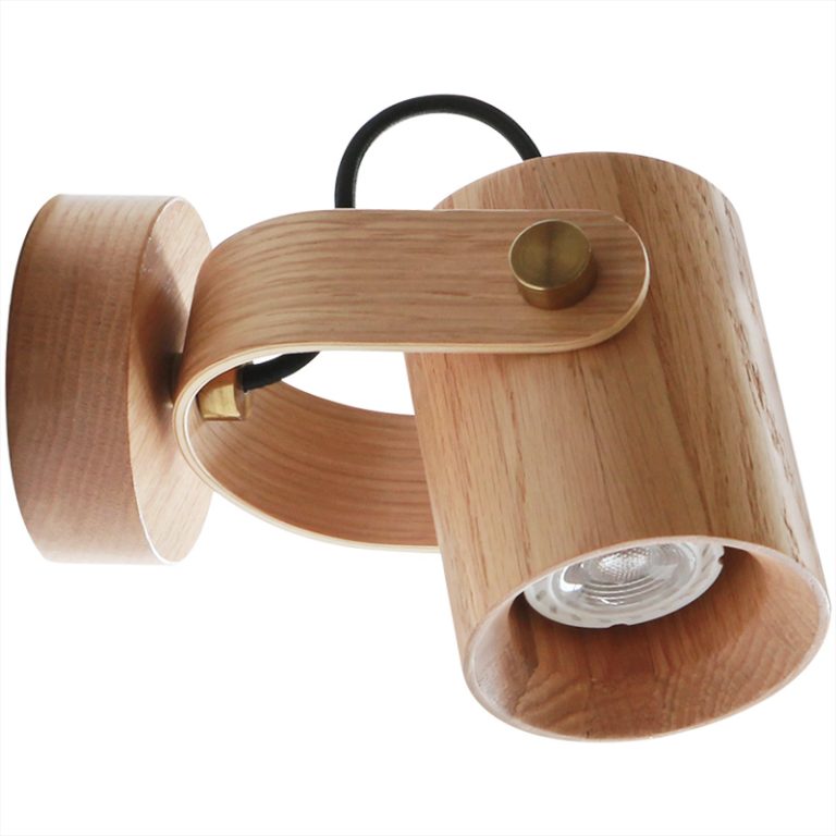 Solid Wood Adjustable Wall Lamp - Wood friends lighting - specialize in ...